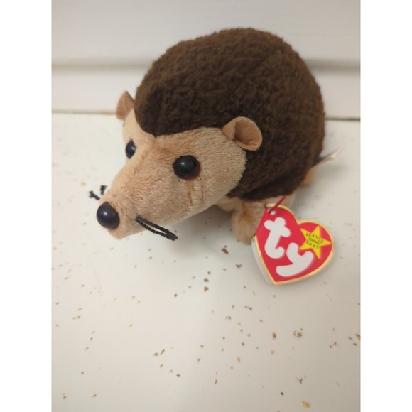 Ty | Toys | Ty Beanie Baby Prickles The Hedgehog 998 Retired Style 422 ...